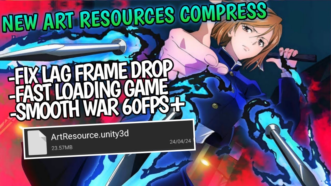 New Smooth Art Resources compress Mobile Legends - Config ML Anti lag ...