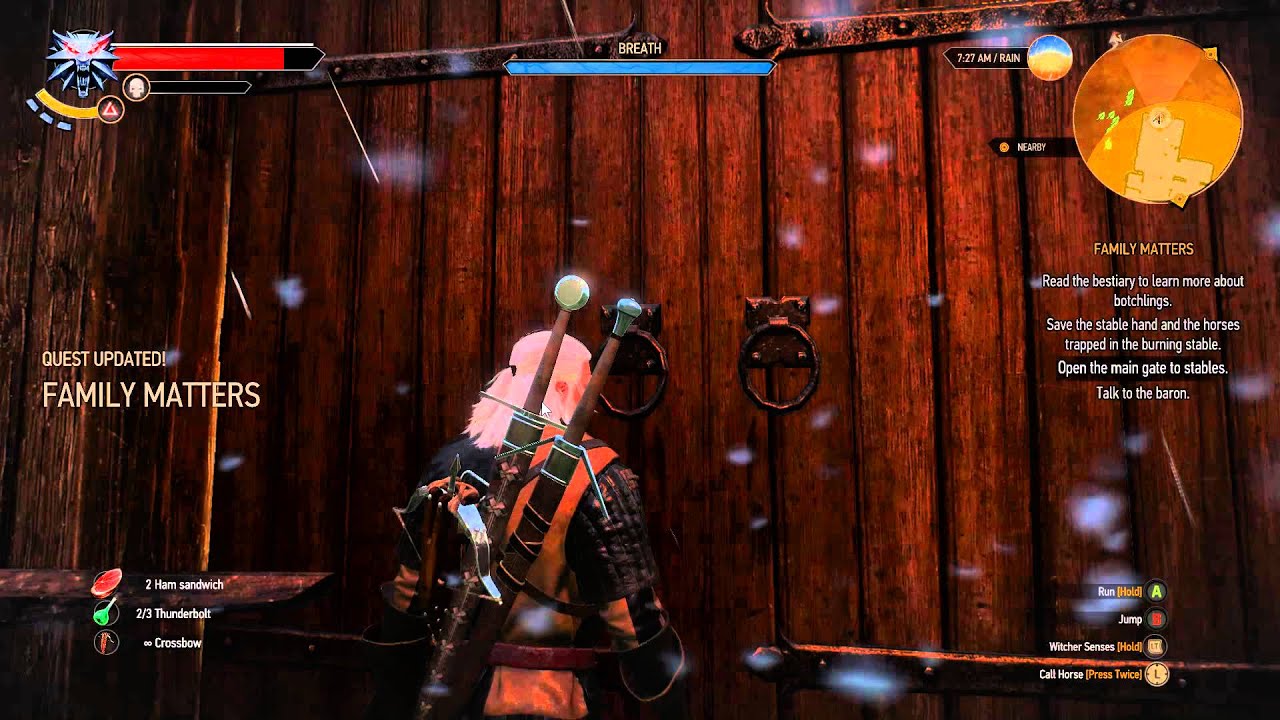 The Witcher 3 - Infinite Loading Screen on Family Matters Quest - YouTube