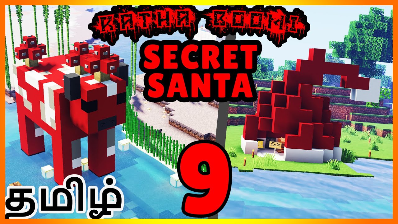 Secret Santa Game!!! Minecraft Tamil SMP #9 RathaBOOMI || தமிழ் ...
