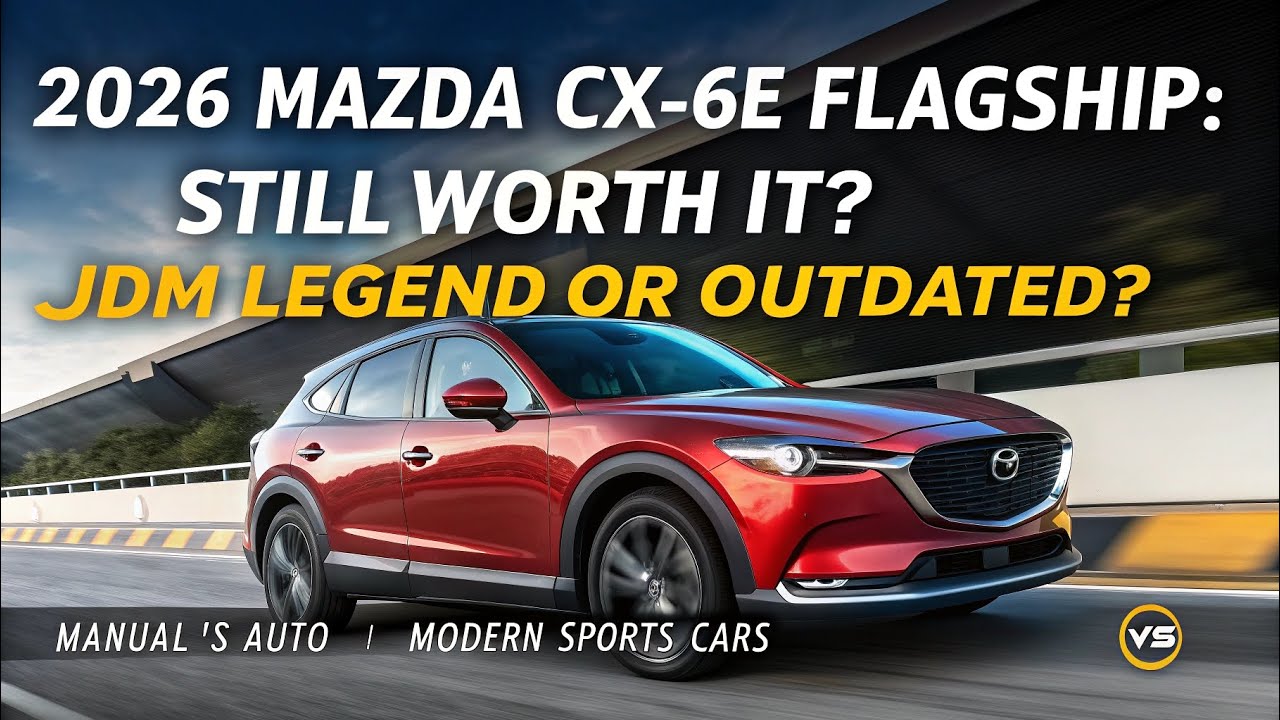 Mazda’s Best Electric SUV? 2026 CX-6e Facelift Full Review! - YouTube