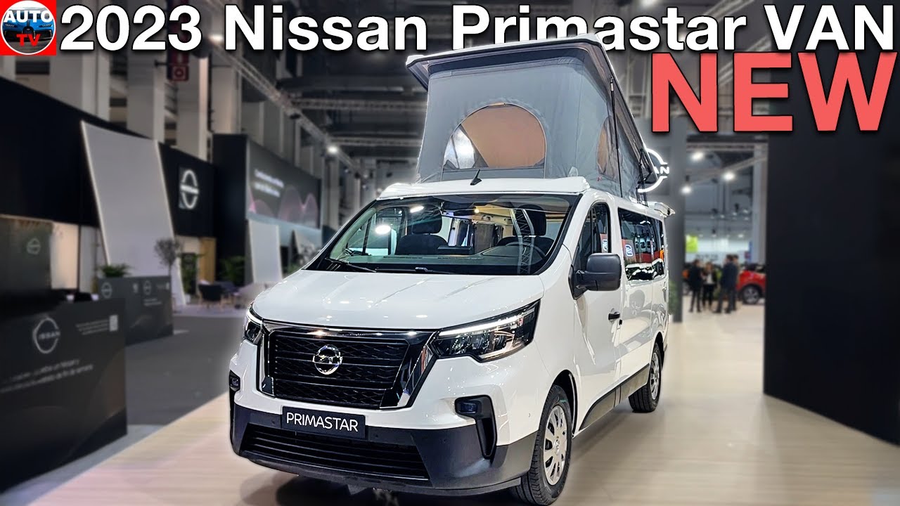 NEW 2023 Nissan Primastar Camper Van - REVIEW interior, exterior - YouTube
