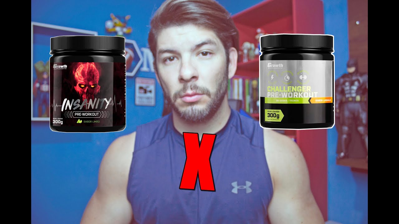 INSANITY X CHALLENGER (Growth) PRÉ-TREINO - YouTube