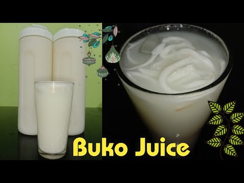 Buko Juice / Coconut Juice / Quick and Easy / Negosyo Idea / Merienda ...