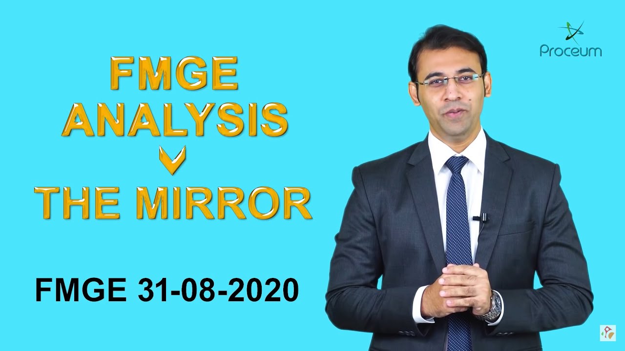 FMGE / MCI Screening test August 2020 Exam analysis - is this a ...