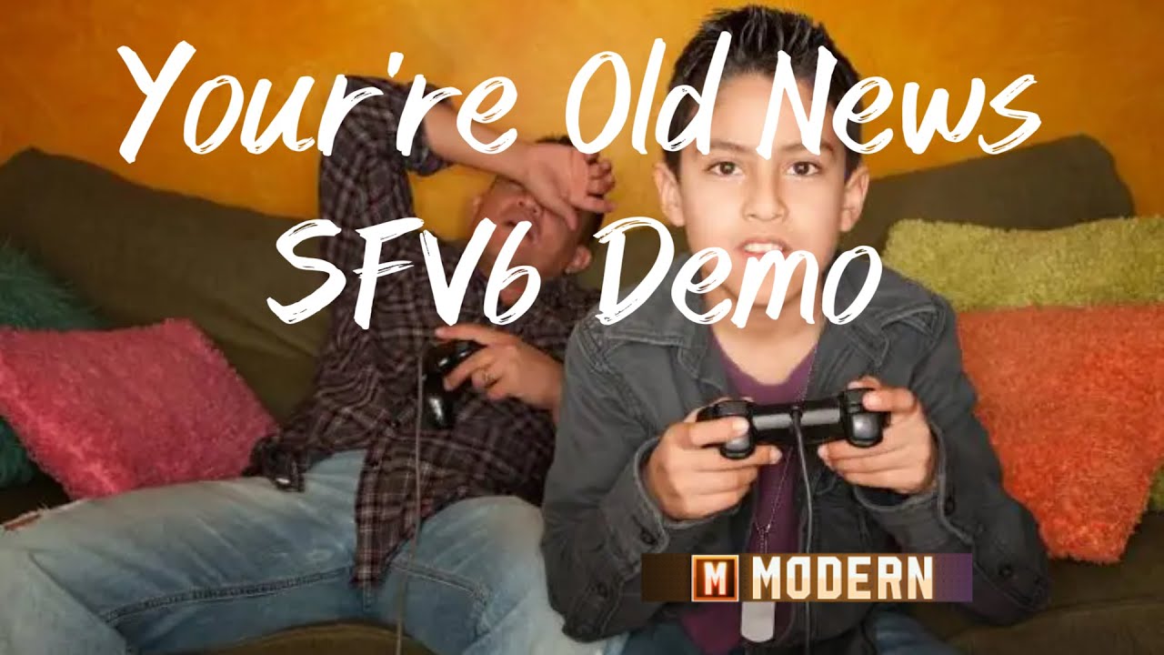 Street Fighter 6 Demo - Modern System Blasphemy @Cross Counter TV 🤣 ...