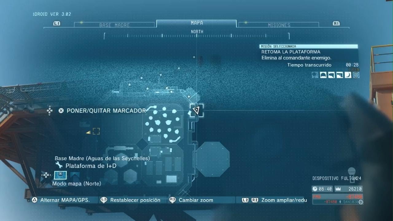 METAL GEAR SOLID V: THE DEFINITIVE EXPERIENCE recovering Mother Base ...