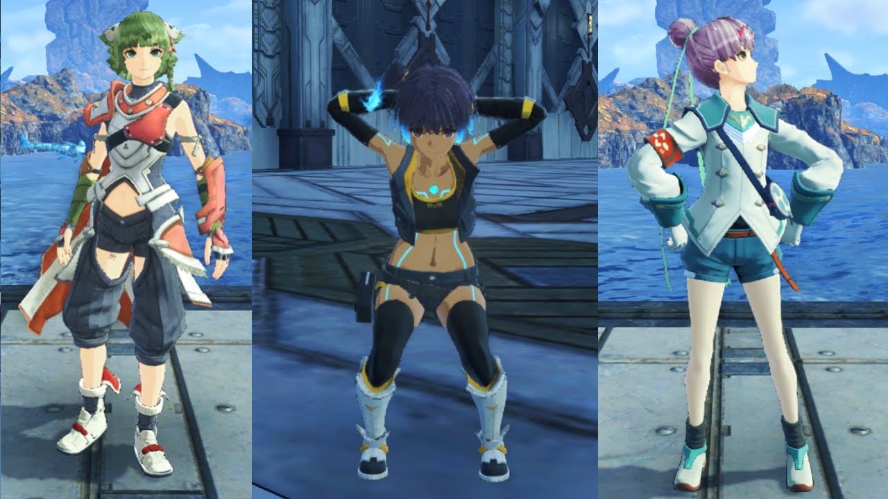 Xenoblade Chronicles 3 - Female Idle Animations - YouTube