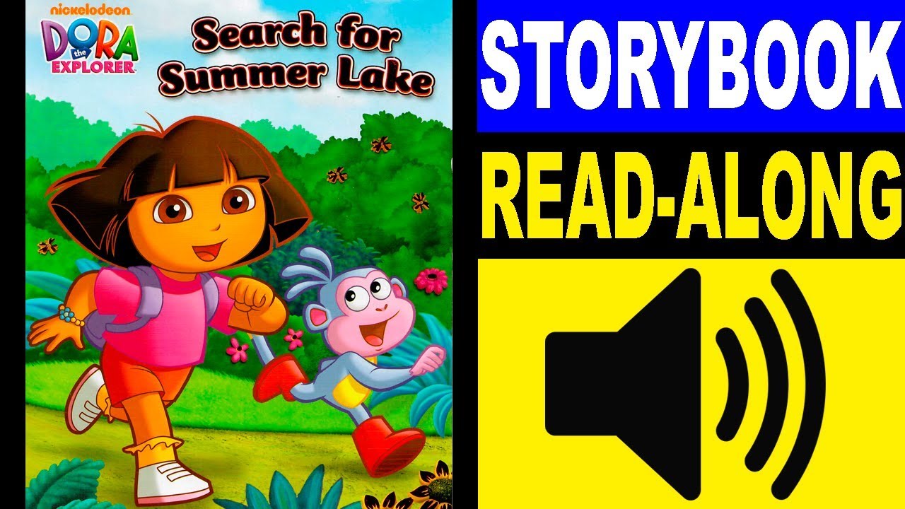 Dora the Explorer Read Along Storybook, Read Aloud Story Books, Books ...
