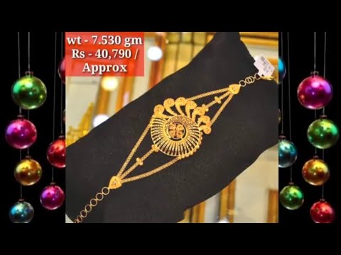 Jewellery Latest Gold Mantasha Designs And Hallmark - YouTube