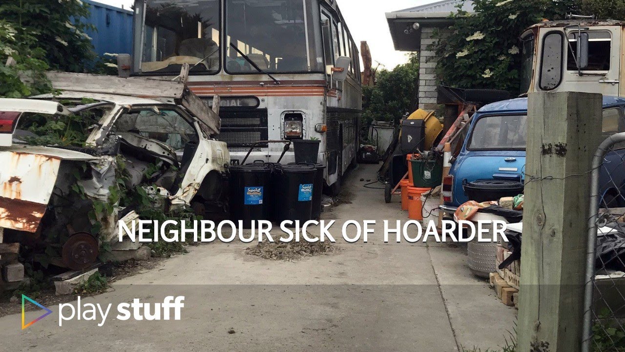 Living next door to a hoarder: Neighbour sick of the piles of junk just ...
