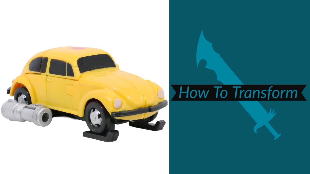 How To Transform: Transformers Retro Bumblebee (Robot to Alt and Back ...