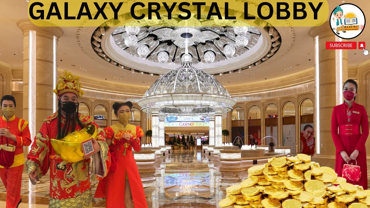 Crystal Lobby Macau | Galaxy crystal Lobby | Diamond Lobby Galaxy ...