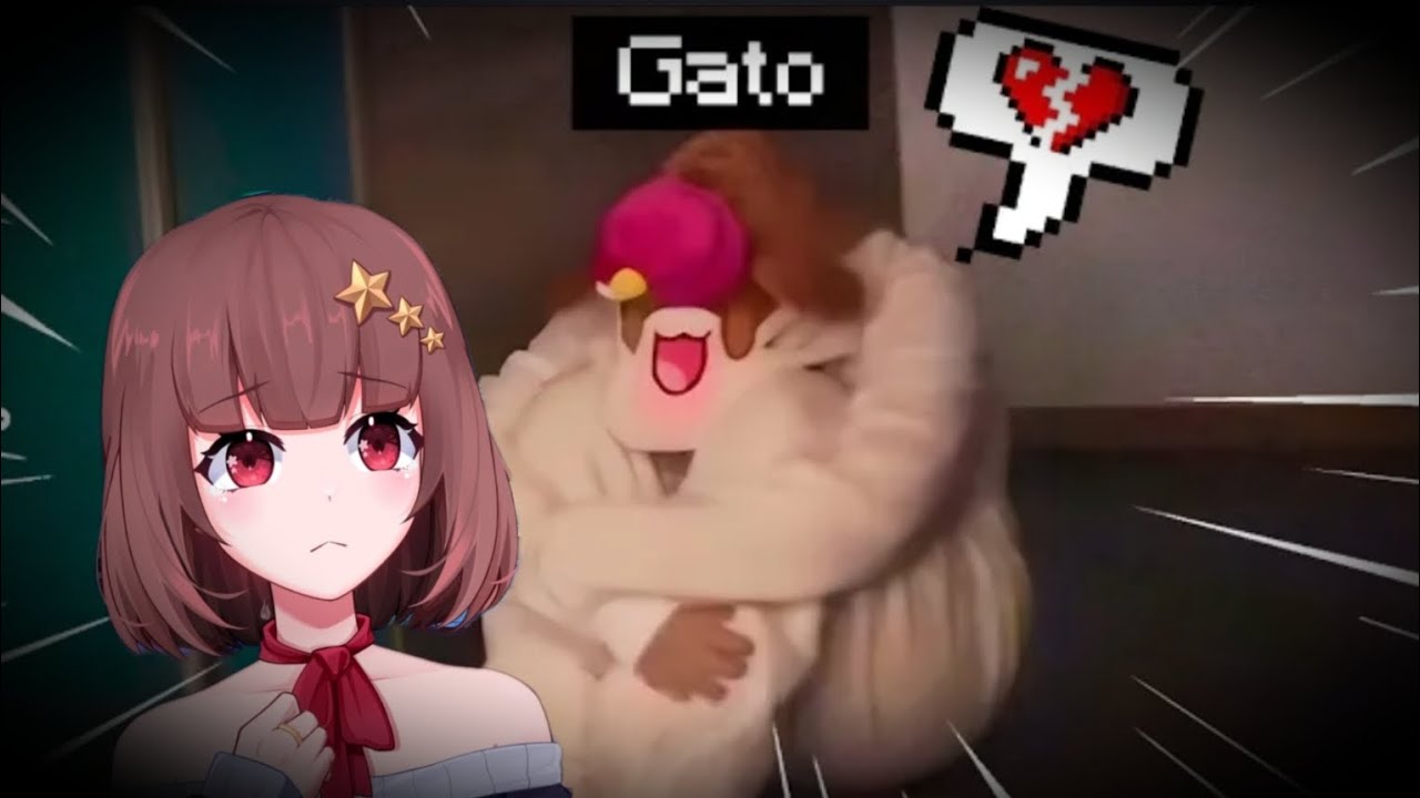 Star Vtuber reacciona a "Gato triste😞" [Gato Capitán] - YouTube