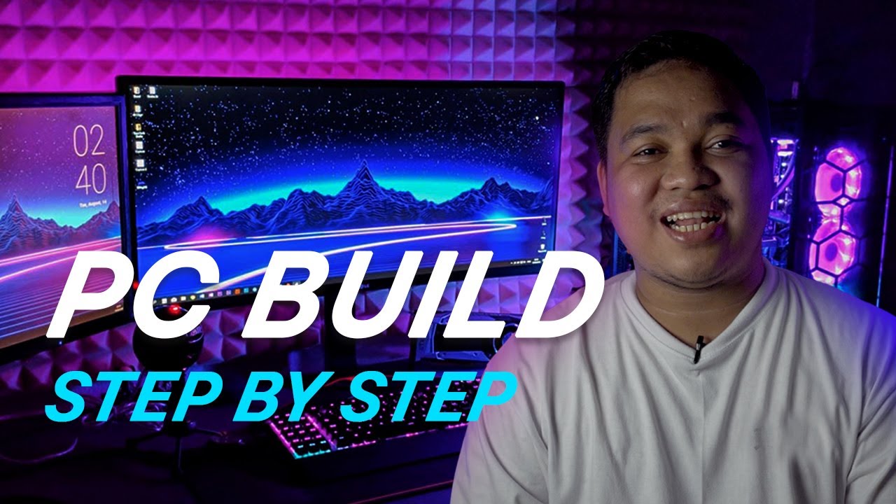 HOW TO BUILD COMPUTER PC STEP BY STEP TUTORIAL | PAANO MAKABUO NG ISANG ...