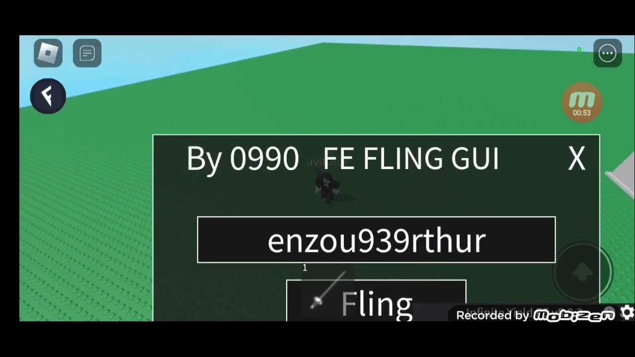 New Script Fe Fling Gui Fluxs/Hydorgen android 2023 - YouTube
