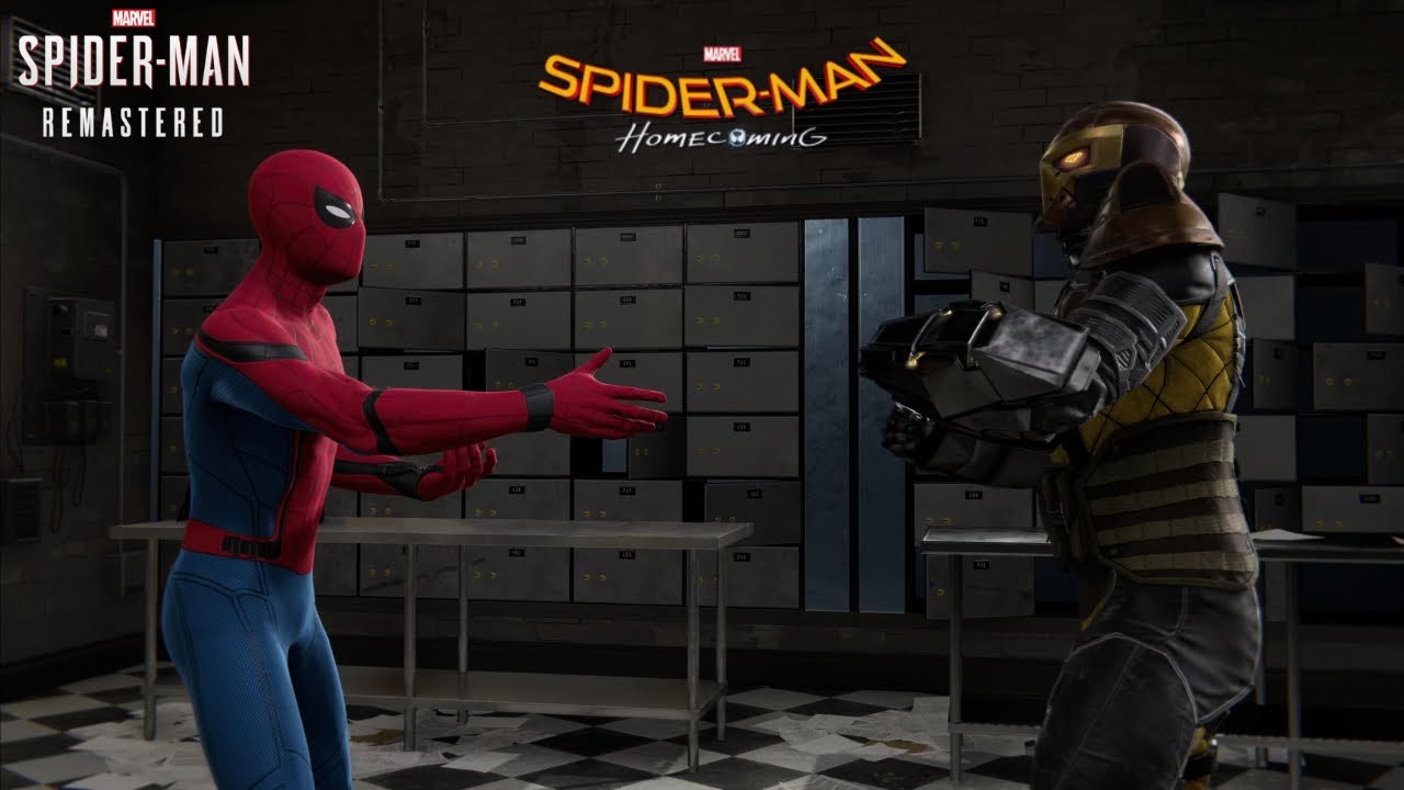 Spider-Man Vs Shocker With The Stark Tech Suit - Marvel's Spider-Man ...