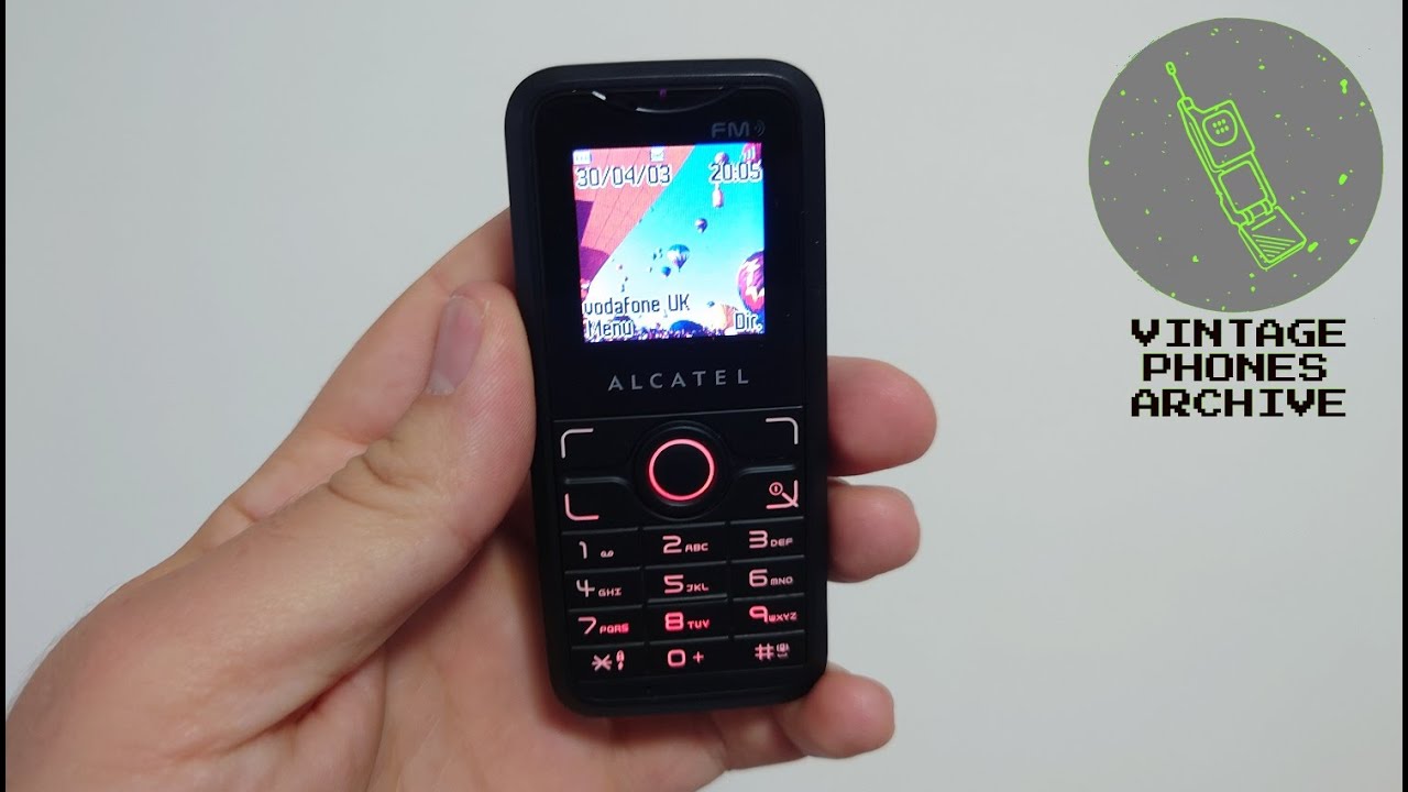 Alcatel OT-S211 Mobile phone menu browse, ringtones, games, wallpapers ...