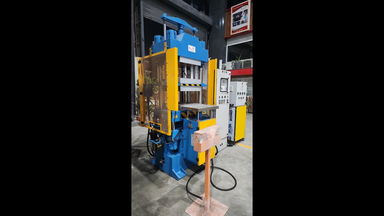 Laboratory Hot Press - 100 Tons with double daylight by SANTEC GROUP ...