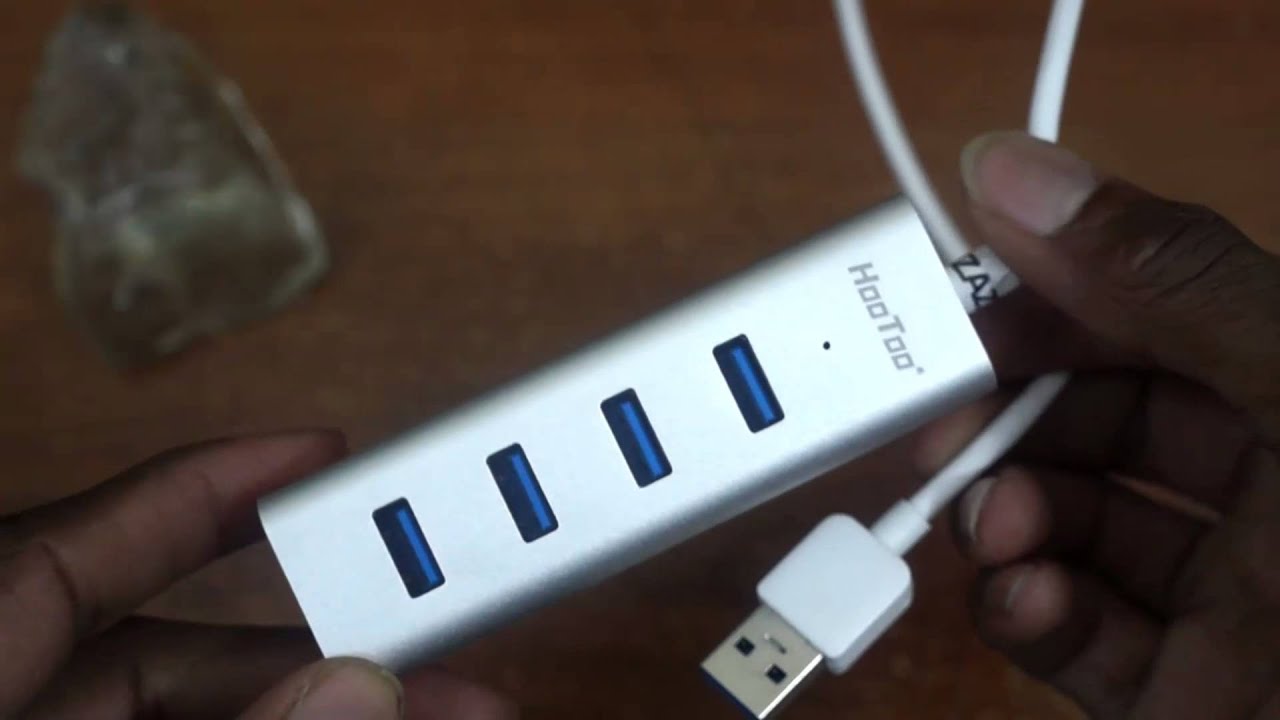 Unboxing & Review: HooToo USB 3.0 4-Port Hub (HT-UH15) (HD ...