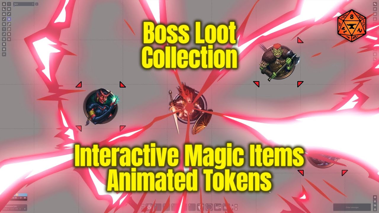 Level Up Foundry VTT: Animated Tokens & Magic Weapons - YouTube
