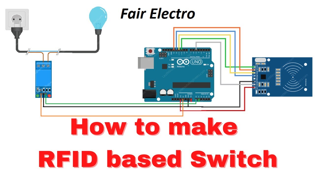 How to make RFID Light Switch 🤔💡 - YouTube