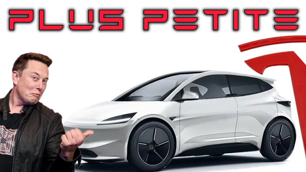 TESLA : POURQUOI LE CHOIX D’UNE CITADINE ⁉️ Model Q 2025 redwood - YouTube