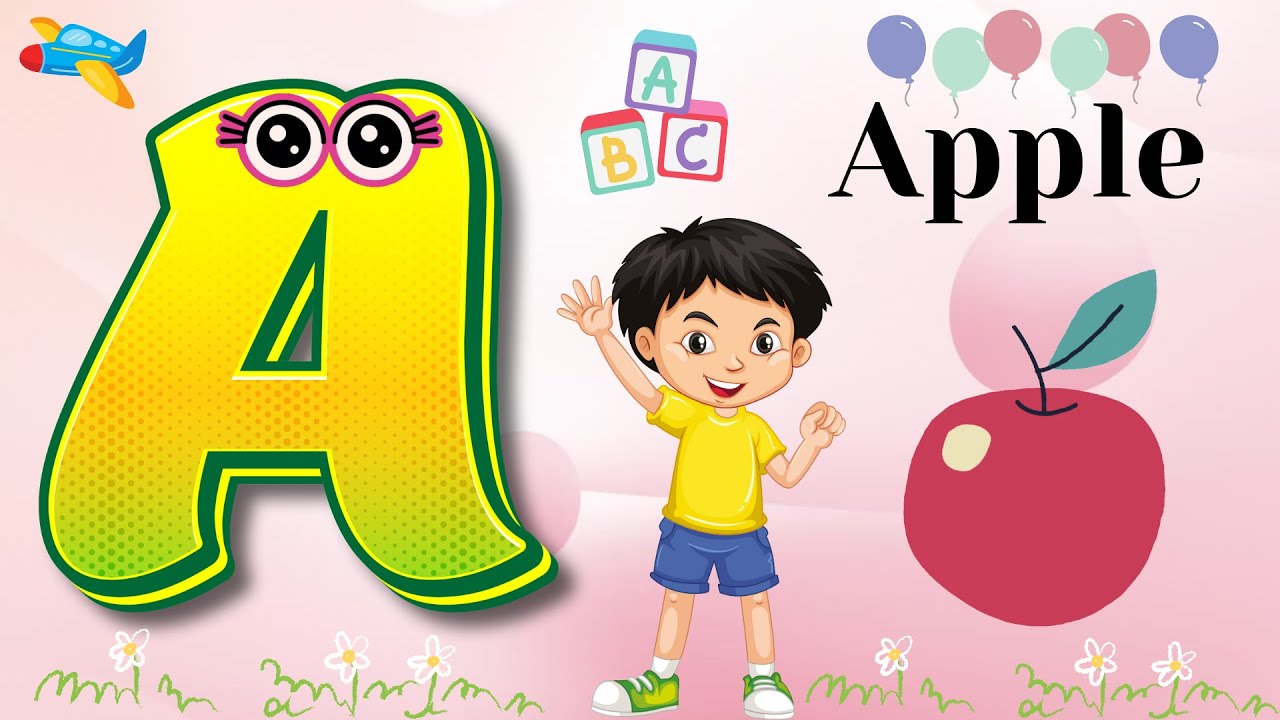 ABC Phonic Song - Toddler Learning Video Songs, letter A, Alphabet Song ...