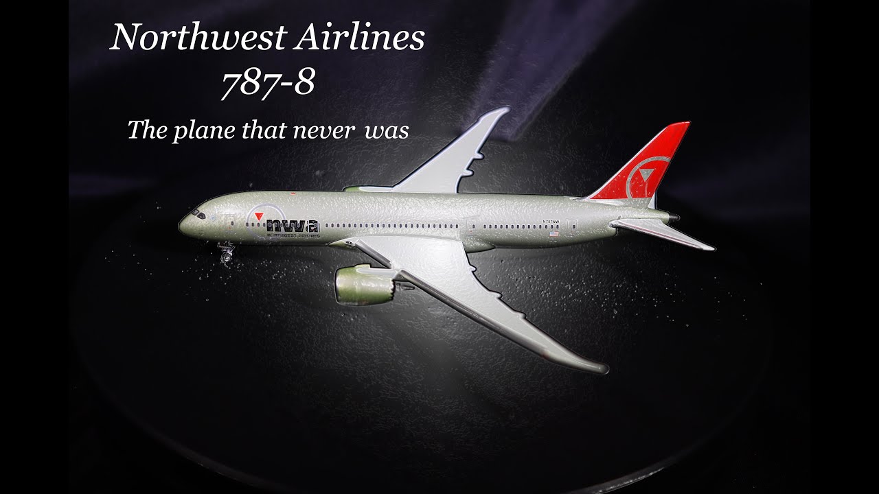 Real History of Gemini Jets Northwest 787-8 in final livery - YouTube