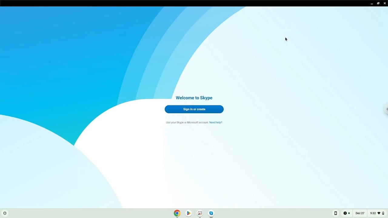 How to use and install Skype on a Chromebook - YouTube