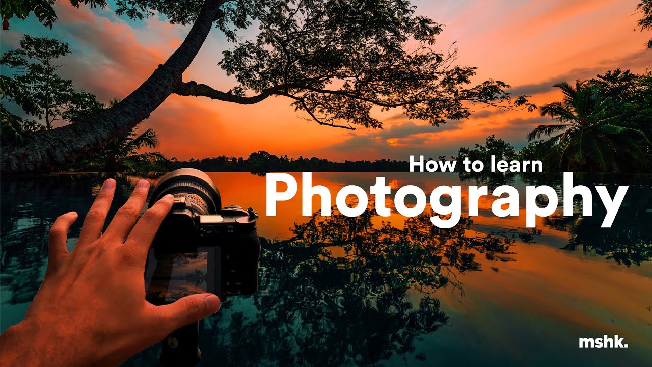 How to learn photography (be a self taught photographer) - YouTube