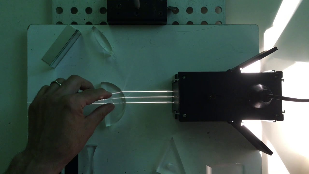 Light Box and Optical Set Demo - YouTube