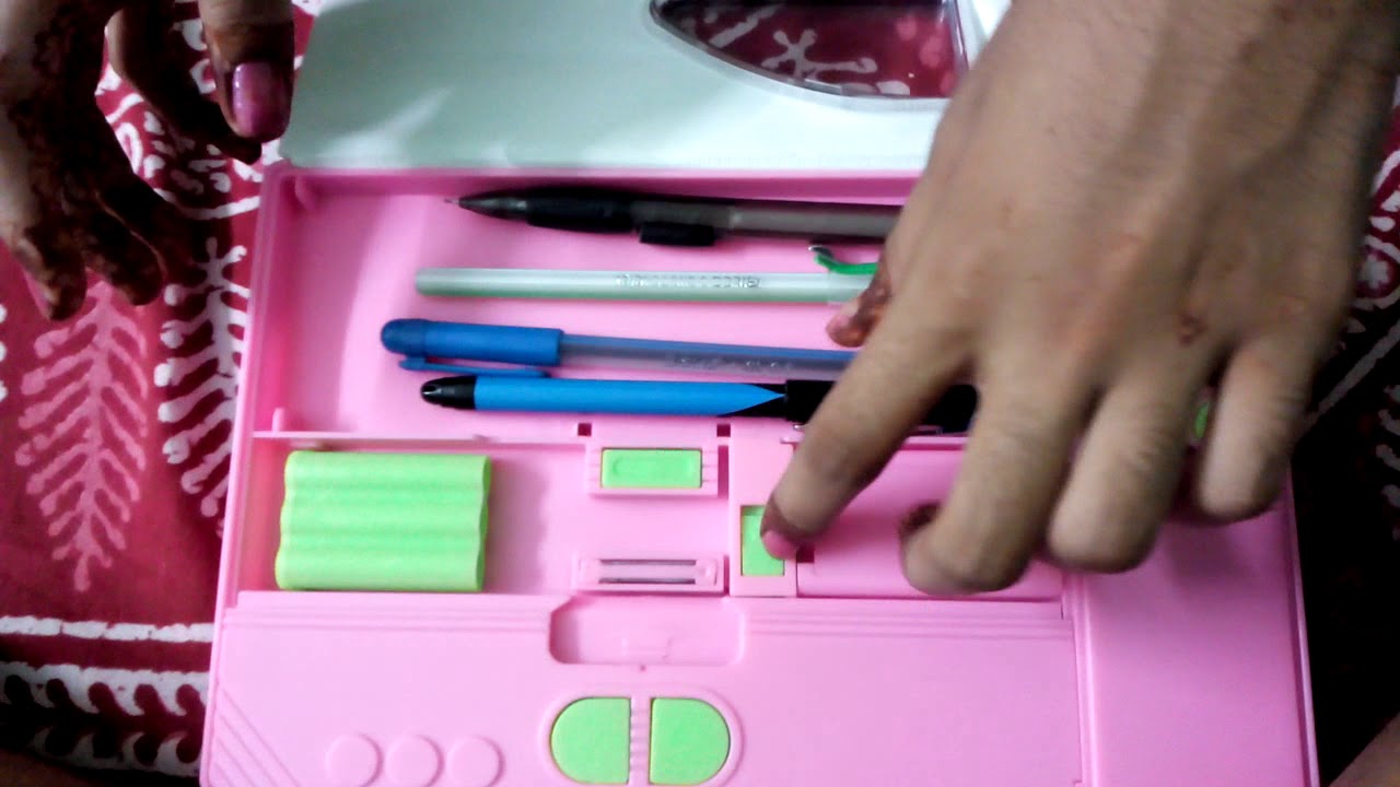 jumbo pencil box - YouTube