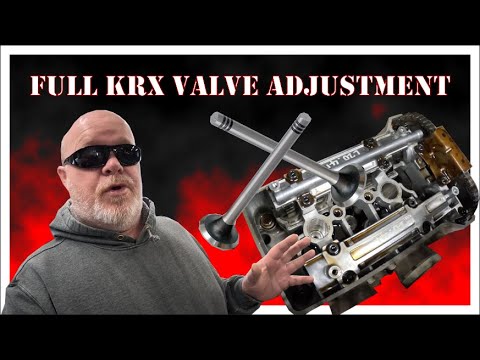 FULL KRX VALVE ADJUSTMENT - Dacre prep 2 - YouTube
