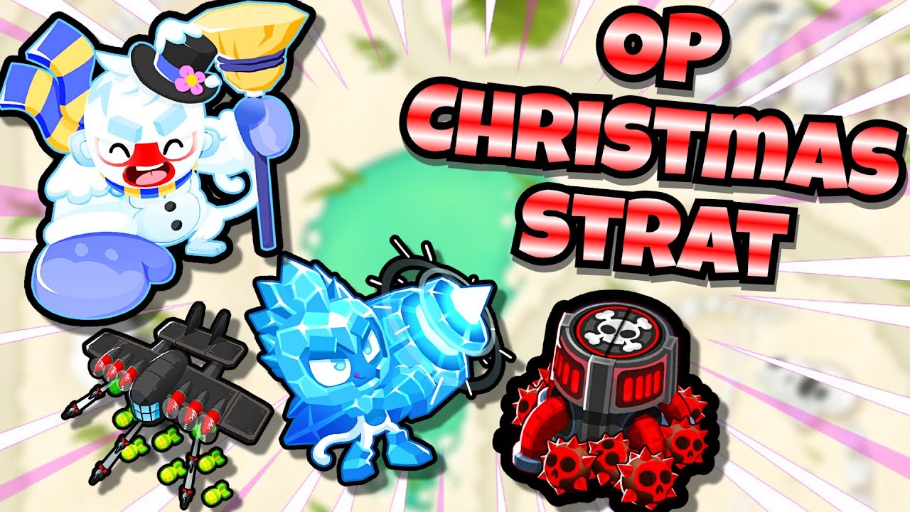 So THIS CHRISTMAS STRATEGY Is OP... (Bloons TD Battle's 2) - YouTube