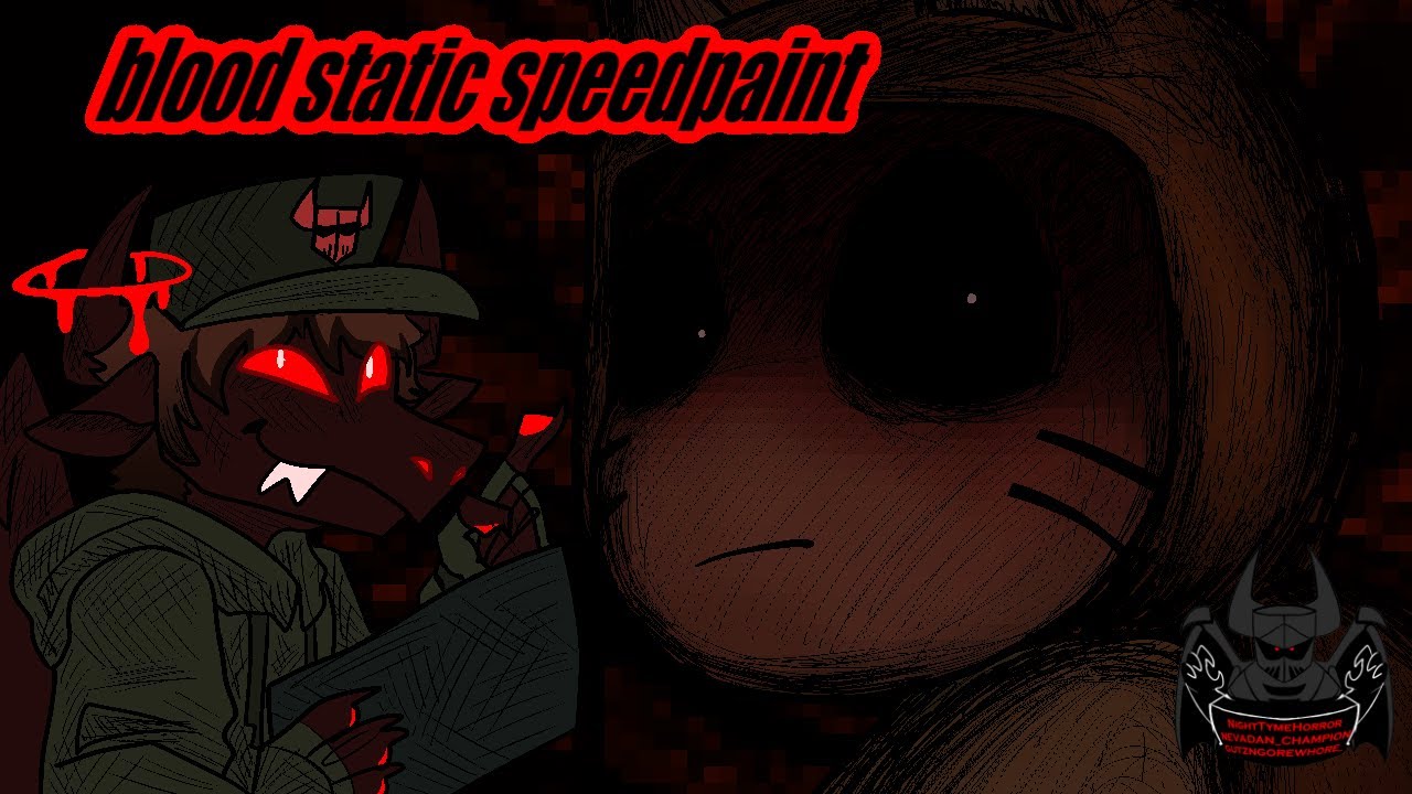 blood static [speedpaint] - YouTube