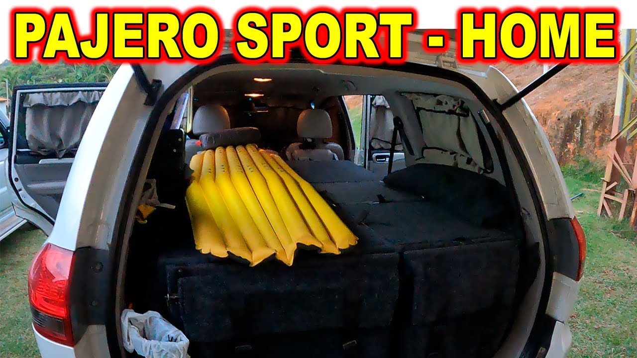 PAJERO SPORT MINI MOTORHOME | MAIS UMA PAJEROHOME COMPLETA - YouTube