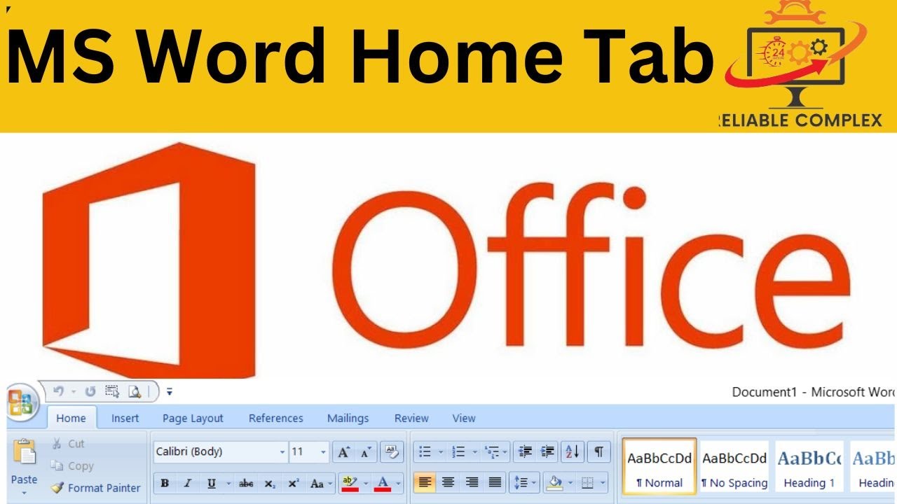 Microsoft office word home tab details नेपालीमा Reliable complex - YouTube