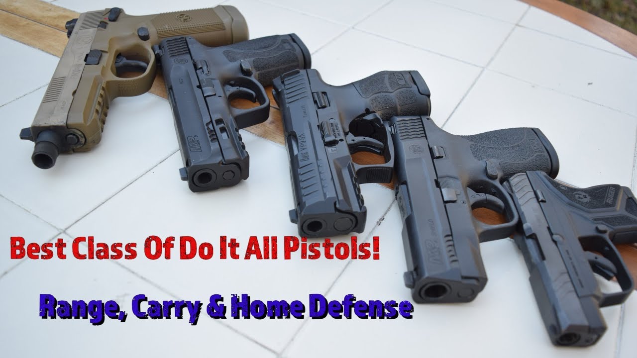Best Pistols For Range, Carry & Home Defense! Which Guns Deliver? - YouTube