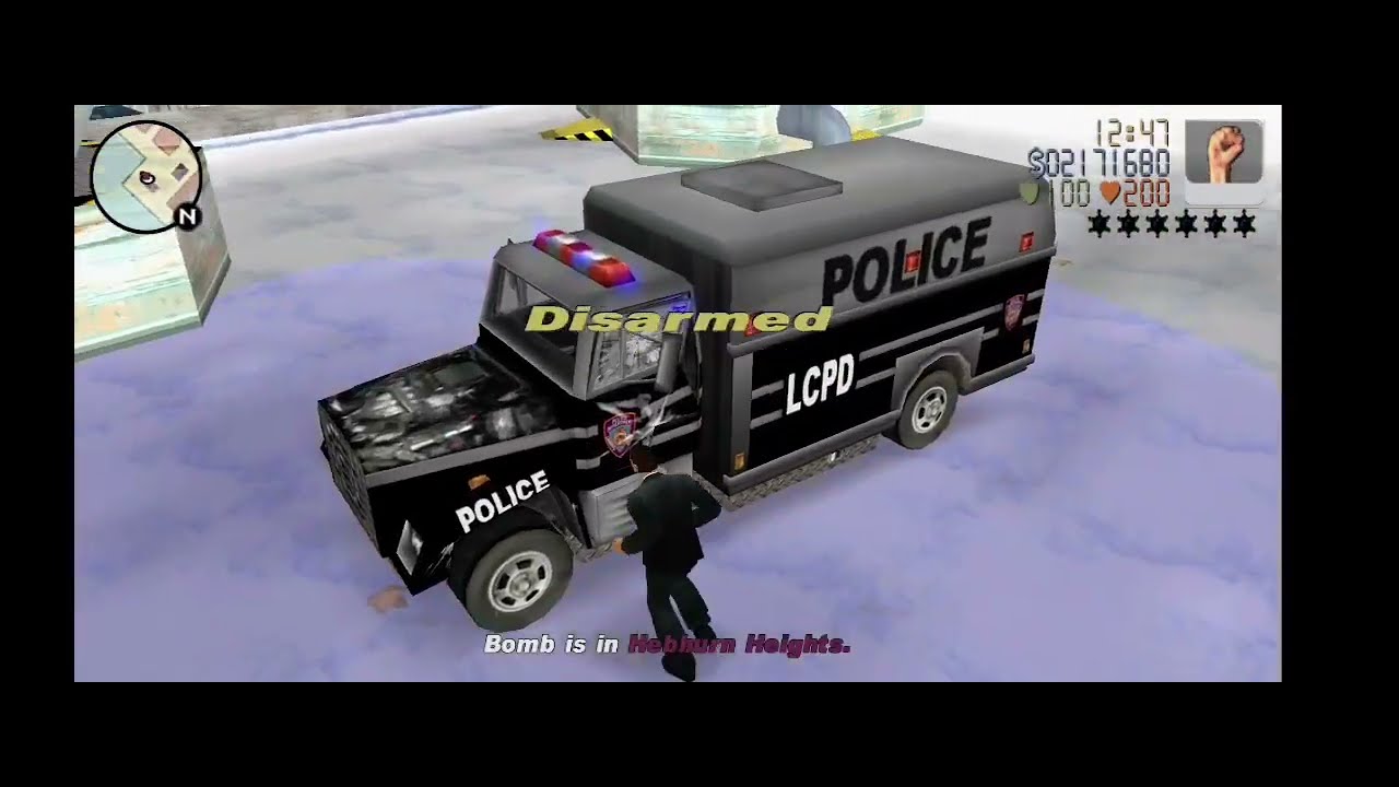 GTA Frosted Winter (Mobile Version) - The Deminer Bomb Disarmer - YouTube