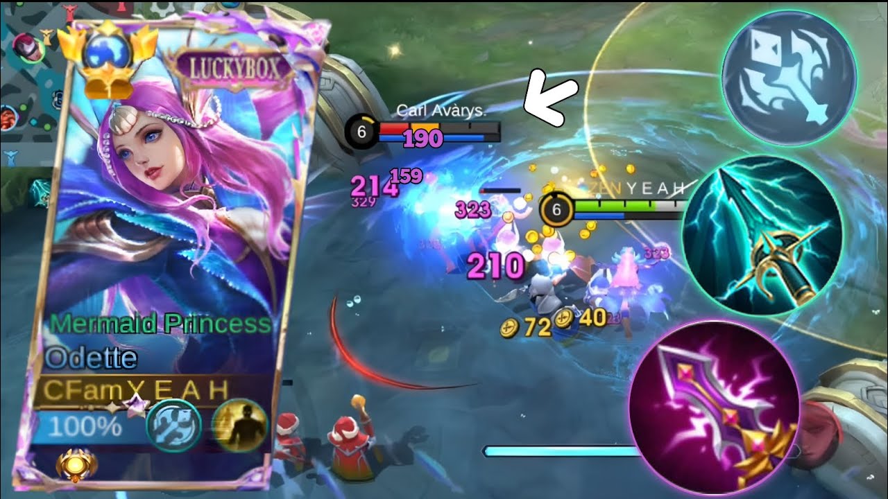 NEW BEST BUILD GLOBAL ODETTE 1 HIT BUILD TOTALLY INSANE DAMAGE 2024 ...