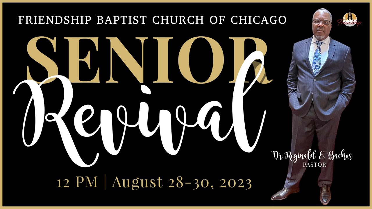 Senior Revival | Dr. C.L. Bachus | August 30, 2023 - YouTube