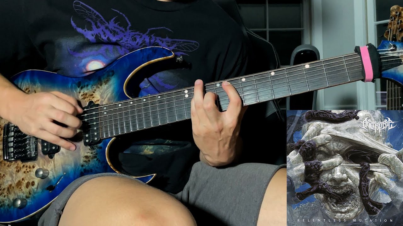 Archspire - The Mimic Well (Full Guitar Cover) - YouTube