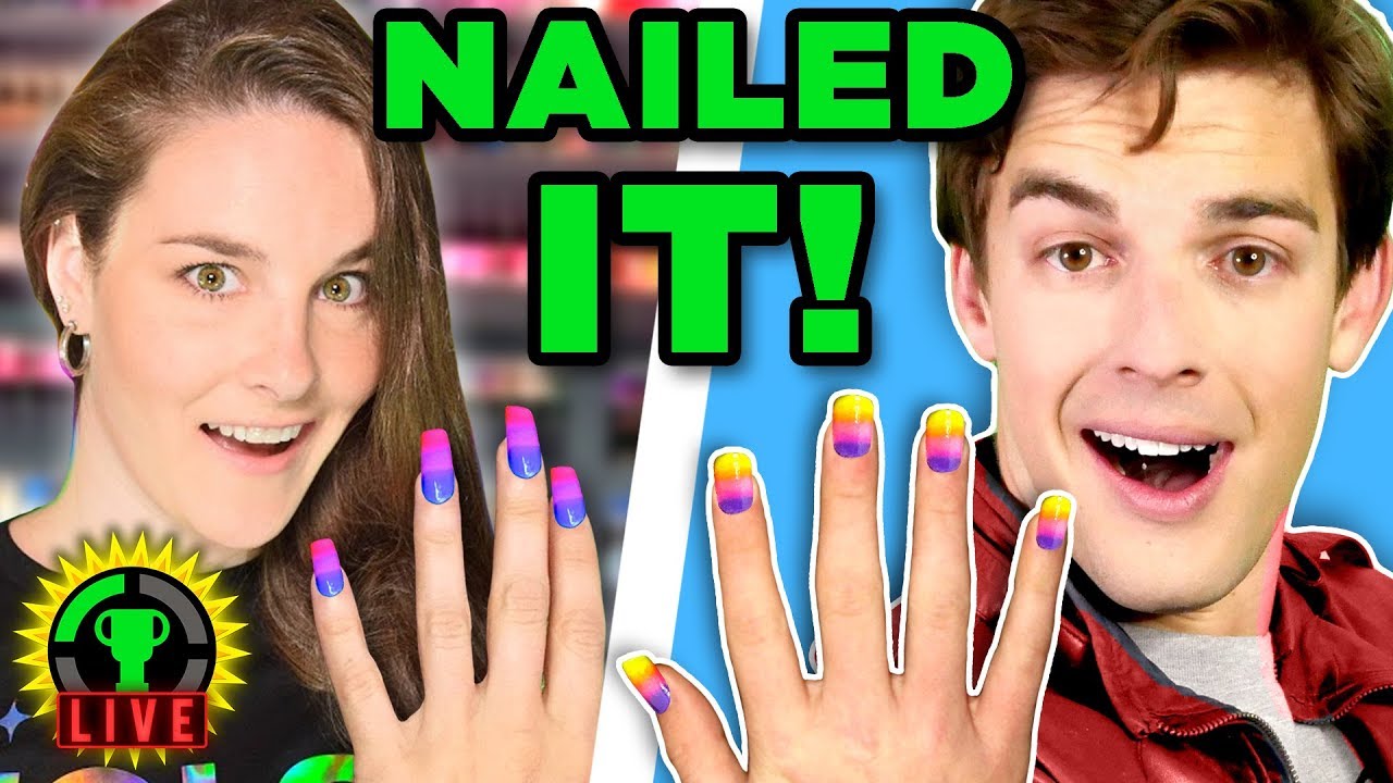 We NAILED It! | We Tried Following A Simply Nailogical Tutorial (Nail ...