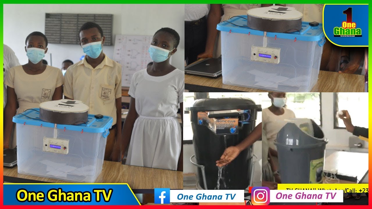 WoW...Students of Obuasi Sec Tech develop Automated BALOT BOX for ...