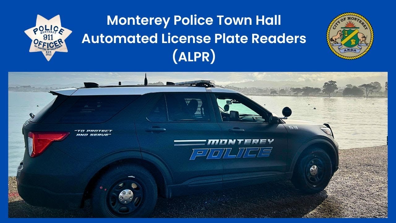 Monterey Police ALPR Community Town Hall // January 22, 2024 - YouTube