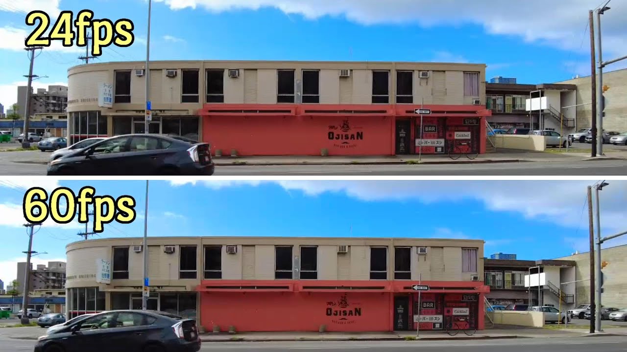 24FPS vs. 60FPS / See The Difference - YouTube