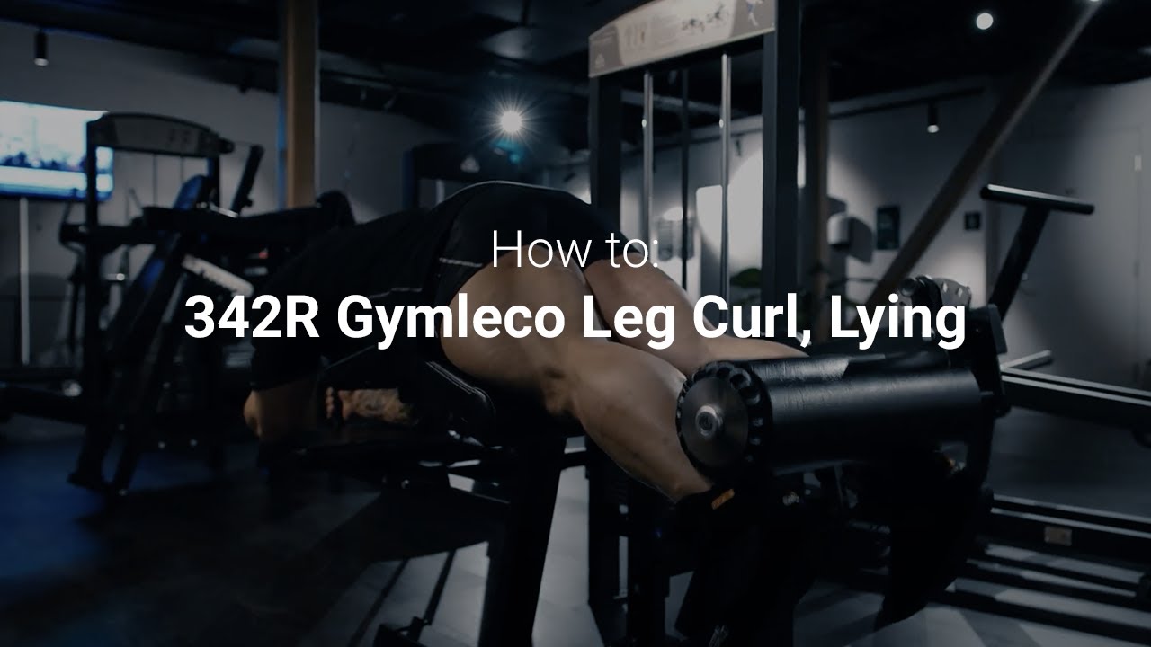 HOW TO USE GYM MACHINES: Lying Leg Curl Adjustable - YouTube