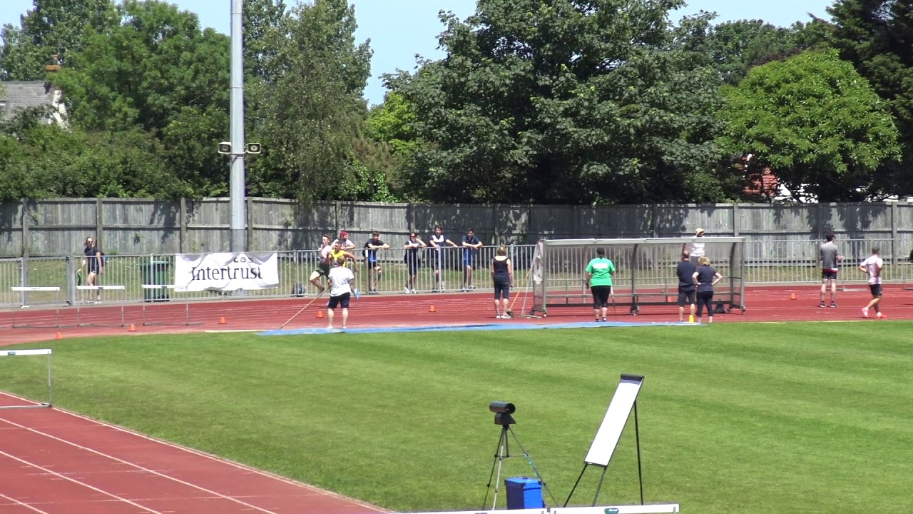 Guernsey Intertrust Games 400m Hurdles - YouTube