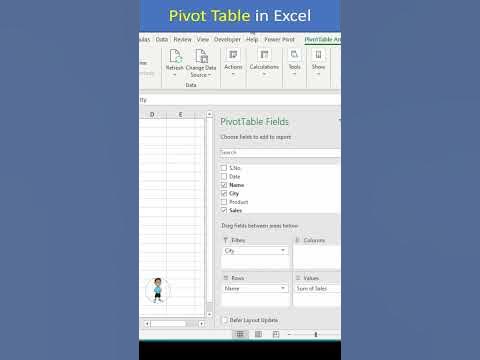 Excel Job Interview Questions Pivot Table in Excel | Advanced Excel | #excel #exceltutorial ...
