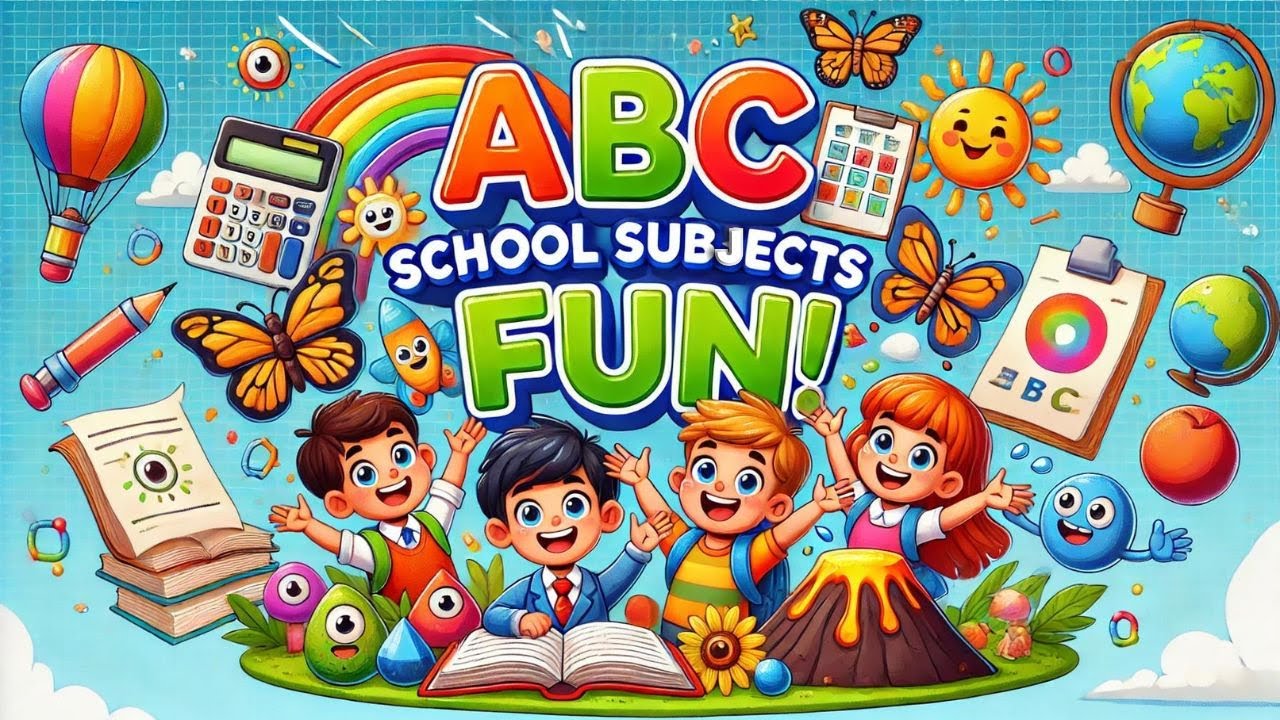 School Subjects A to Z: Fun Facts for Kids! - YouTube